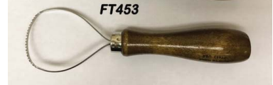 Kemper Ribbed Fleshing Tool – The Potter's Center